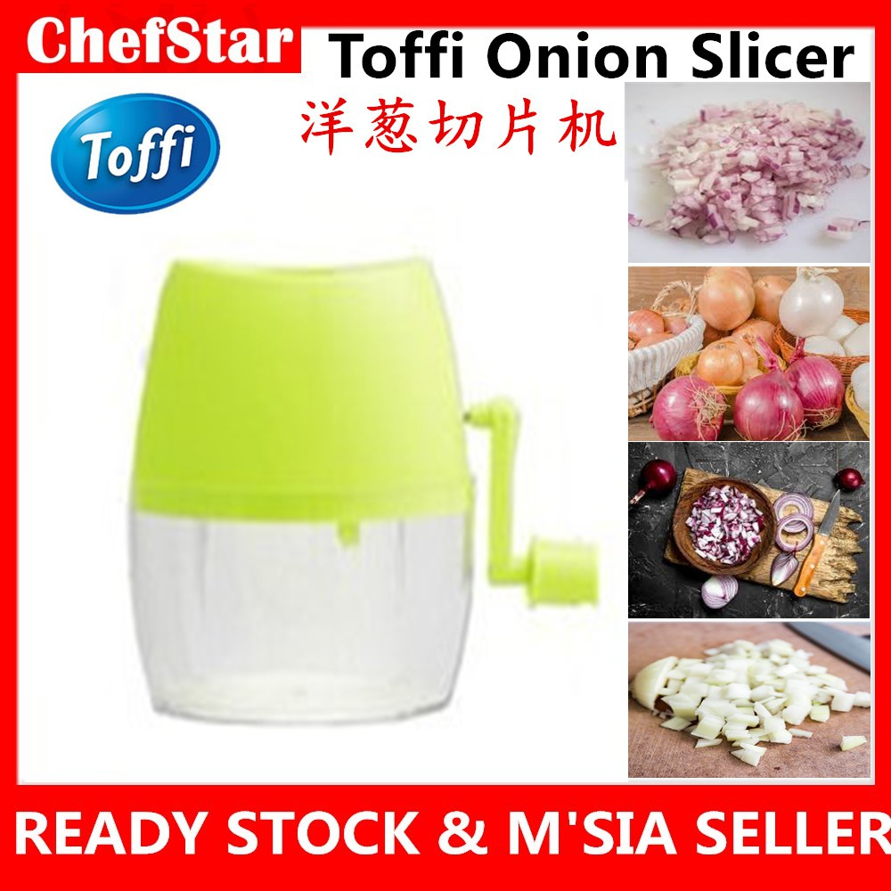 Toffi Onion Slicer Penghiris Bawang Garlic Slicer Box Penghiris Bawang ...