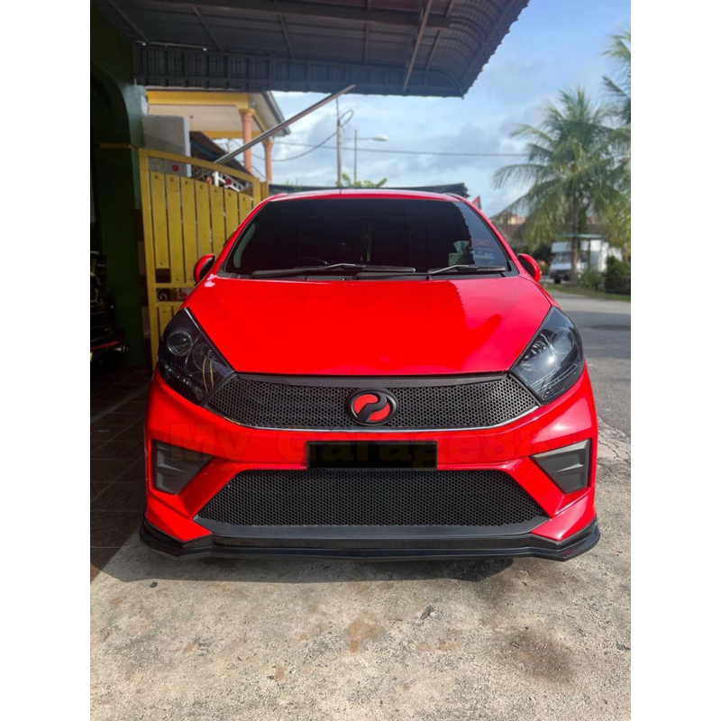 FRONT HONEYCOMB GRILL STAR/ DIAMOND/ ROUND PERODUA AXIA SPEC E, G & G ...