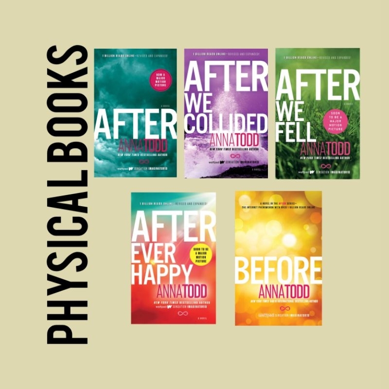 Anna Todd (The After Series 5 Books):After, After We Collided, After We ...