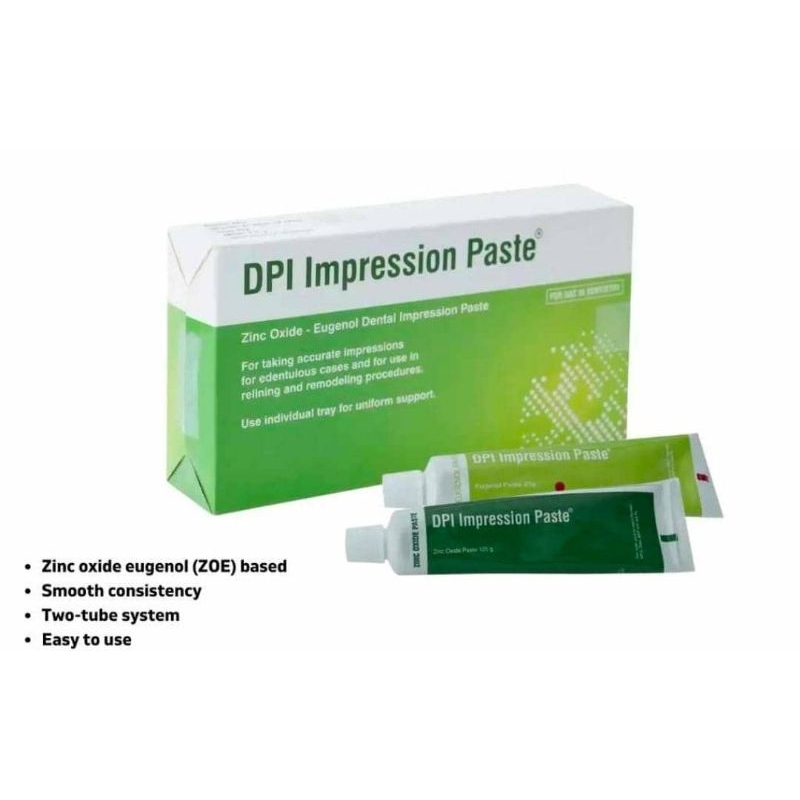 DPI Impression Paste -Zinc Oxide Eugenol Impression Paste (similar to ...