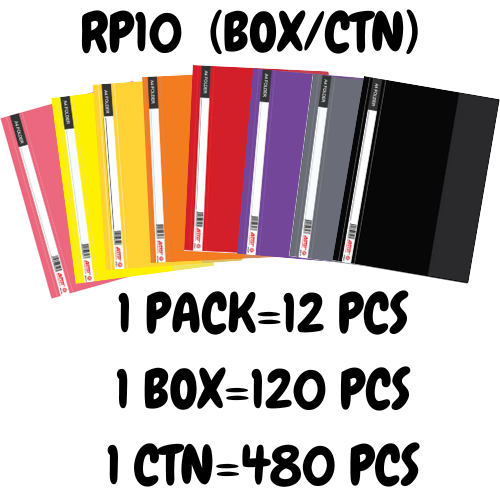 【1BOX=120PCS!!!/1CTN=4BOX!!!】Astar Laporan Pengurusan Fail PVC PP ...