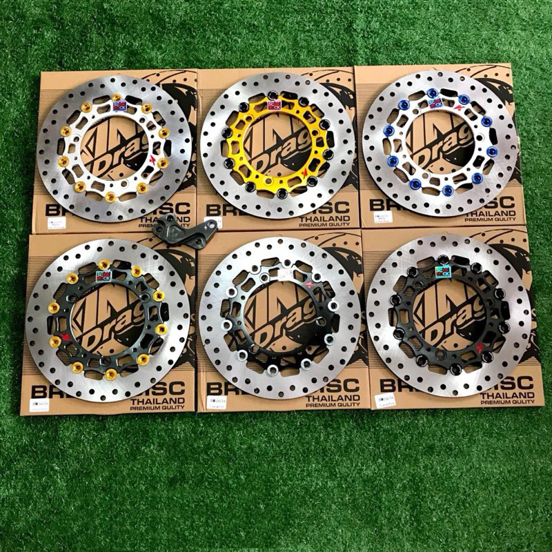 NMAX NVX155 V1 V2 KINGDRAG 260MM 10 PIN FLOATING FRONT DISC PLATE DISK ...