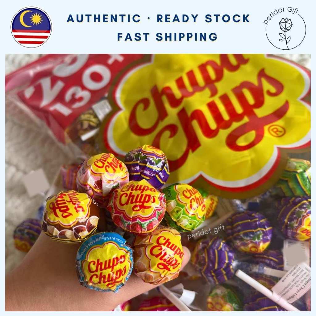 (BORONG) Chupa Chups 9.5g - 50 / 100 / 150 sticks - Assorted flavour ...