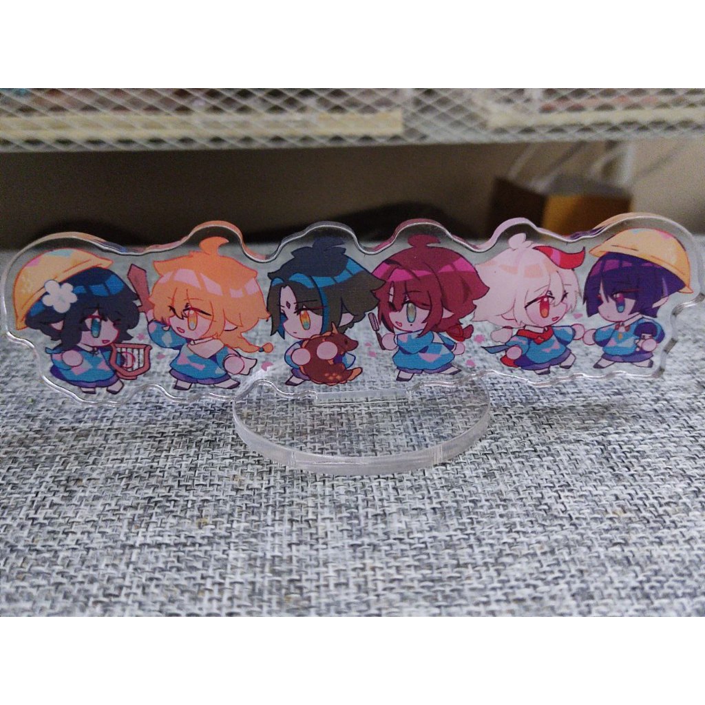 Genshin Impact stand standee / honkai / xiao wanderer kazuha diluc ...
