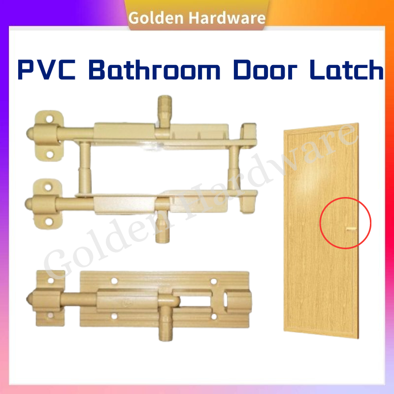 Bathroom PVC Door Latch / Plastic Latch / Selak PVC Pintu / Selak Pintu ...