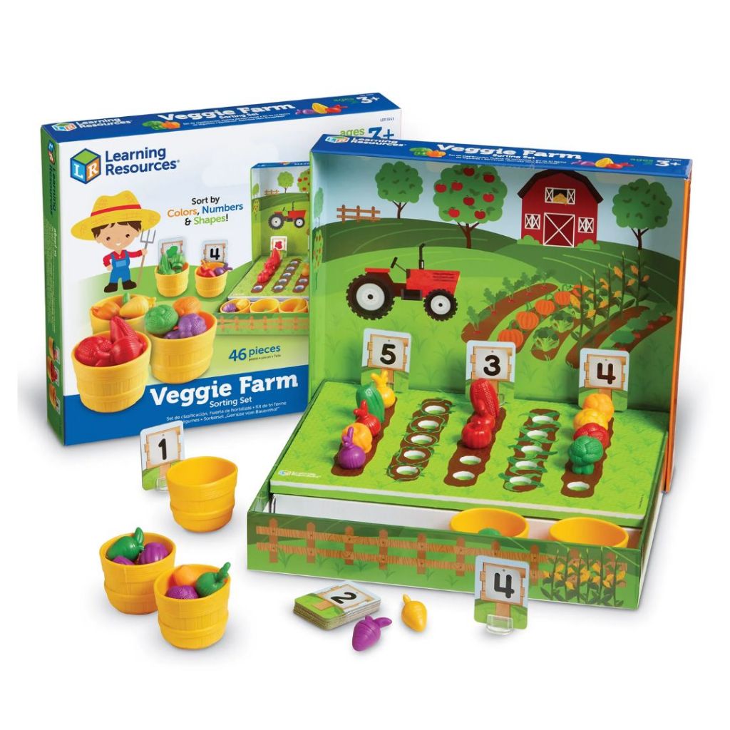 Learning Resources Veggie Farm Sorting Set | Shopee Malaysia