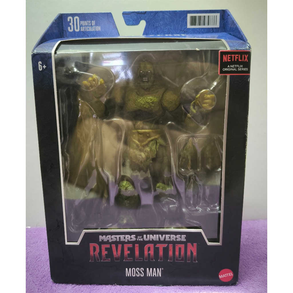MATTEL Masters of the Universe: Revelation Masterverse Moss Man | Shopee Malaysia