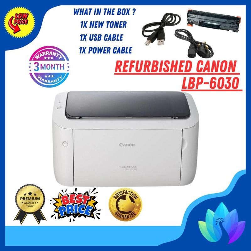 Refurbished Canon imageClass Lbp6030 Mf3010 Lbp6000 Lbp3050 printer used | Shopee Malaysia