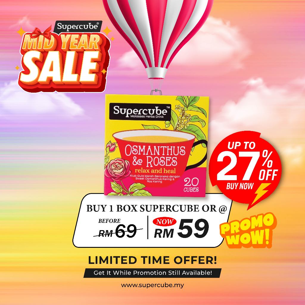 Supercube Osmanthus & Roses [MUST TRY] | Shopee Malaysia