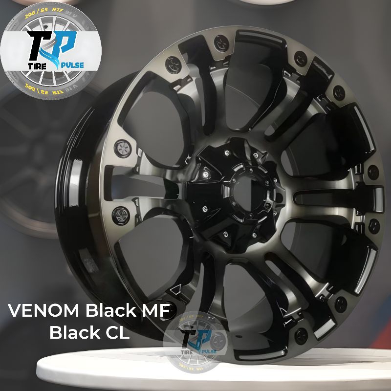 VENOM 4x4 sport rim kereta 18" 18inch hilux,triton,raptor,Ford ranger ...