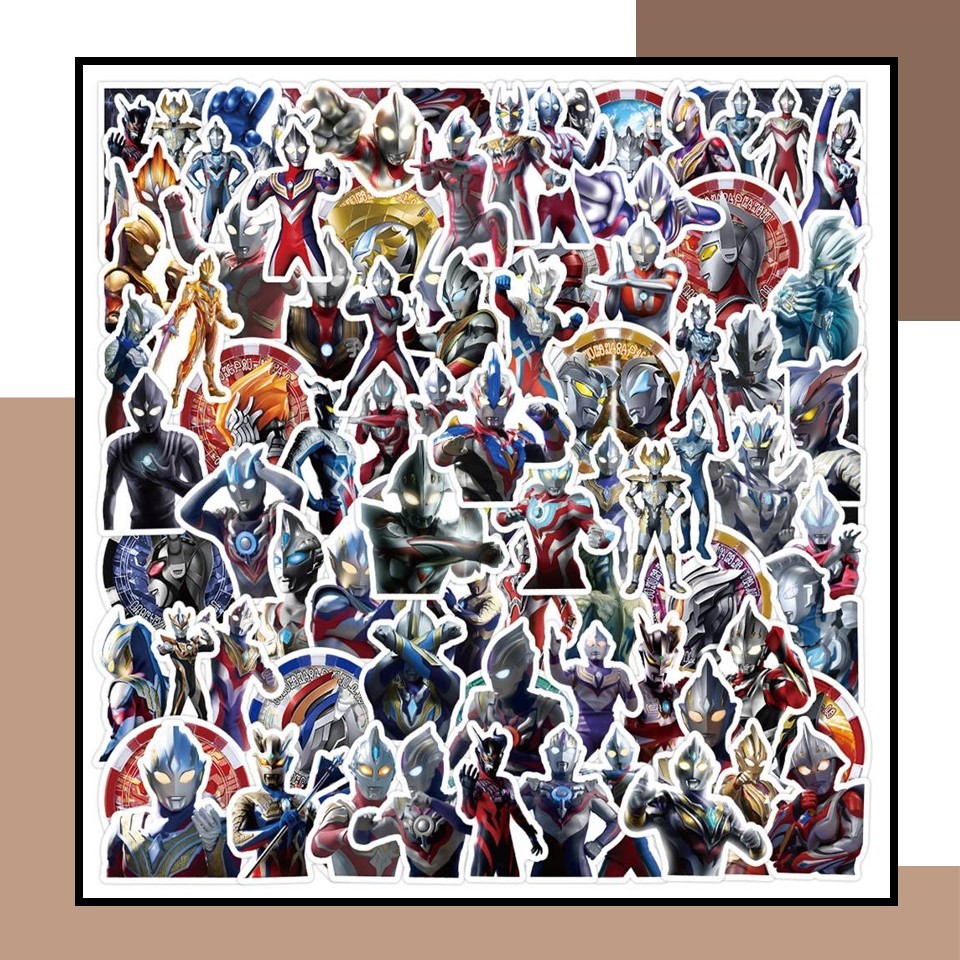 100pcs Ultraman Sticker | Shopee Malaysia