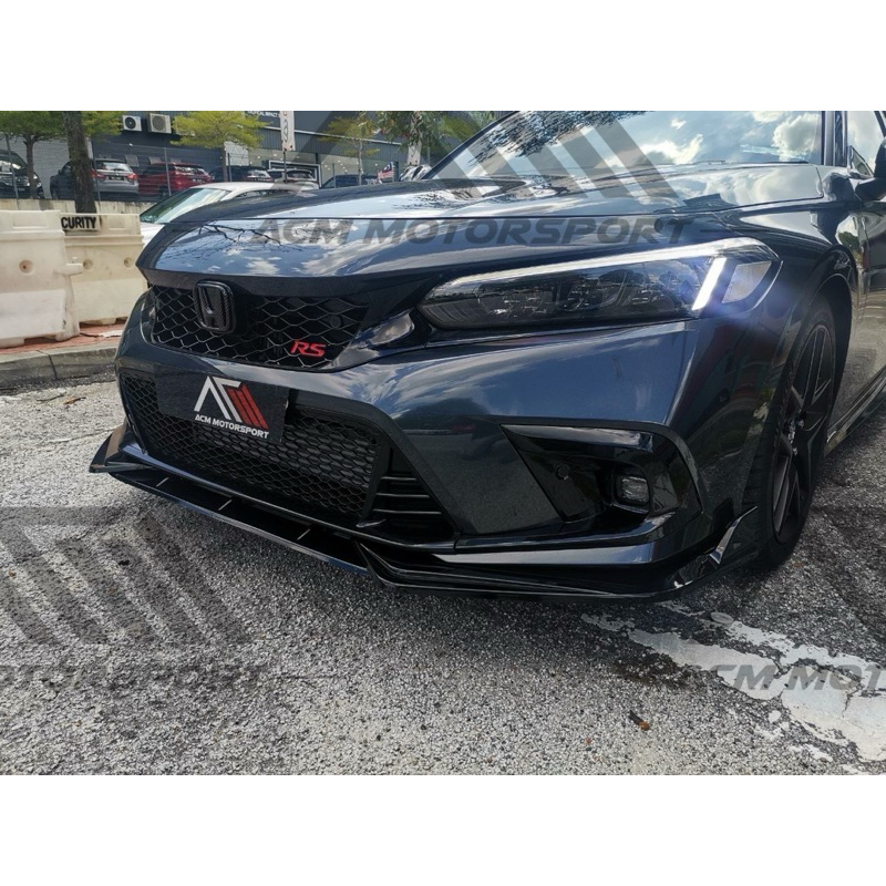 Honda civic fe front lip rs v2 design | Shopee Malaysia