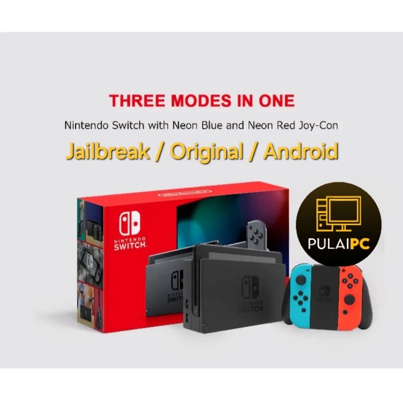 Nintendo Switch V2 Modded Full Set (Used) | Shopee Malaysia