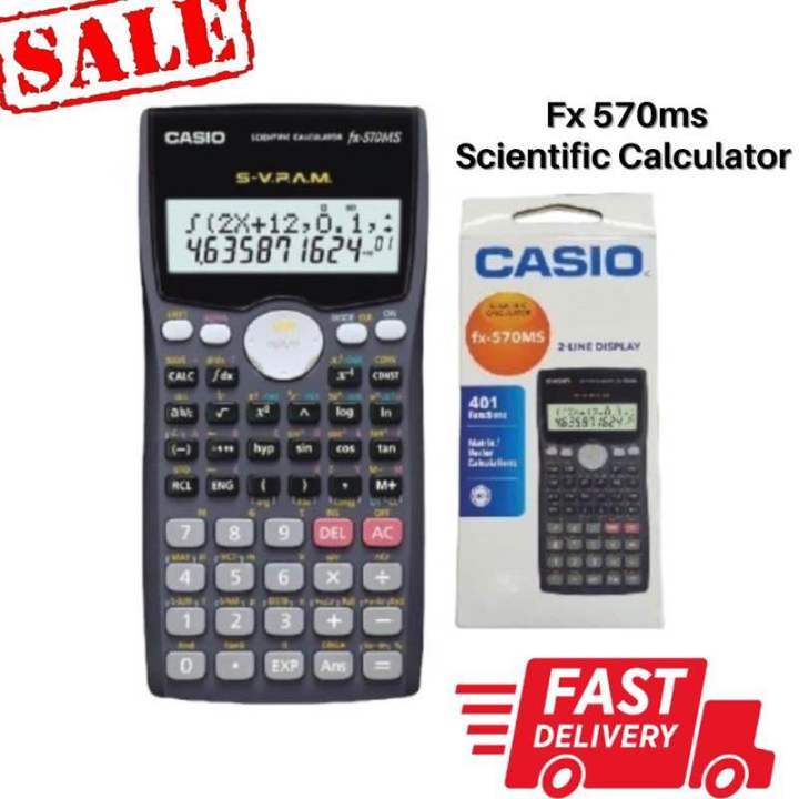 New 2024 Casio Scientific Calculator for school and office University ...