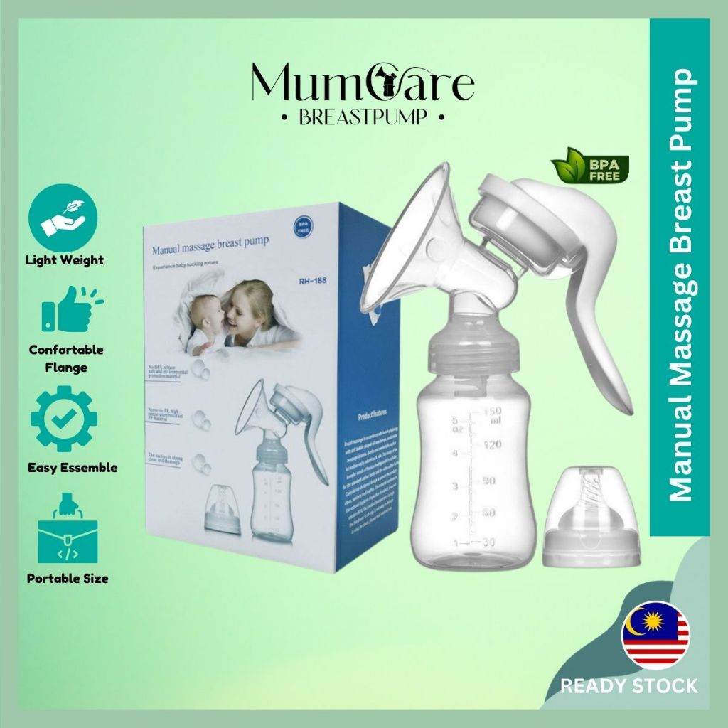 [PROMOTION] Manual Breast Pump Breast Milk Pump Susu Breastpump with ...
