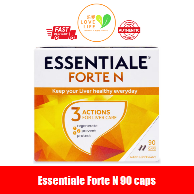 Sanofi Essentiale Forte N 90 capsules liver supplement | Shopee Malaysia