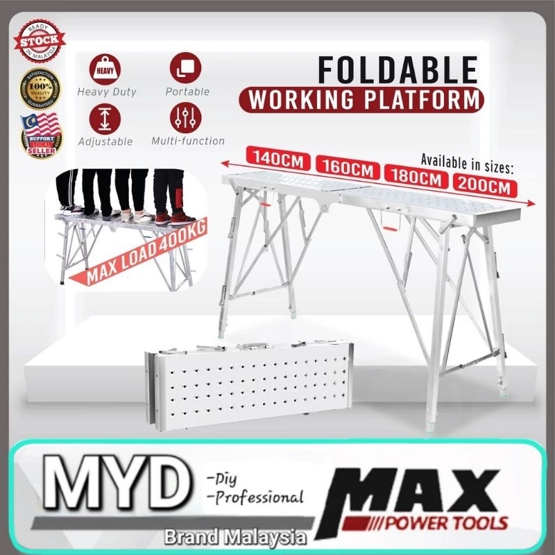 2m 1.8m 1.6m 1.4m Heary duty Multi-purpose Iron working platform Kerusi ...