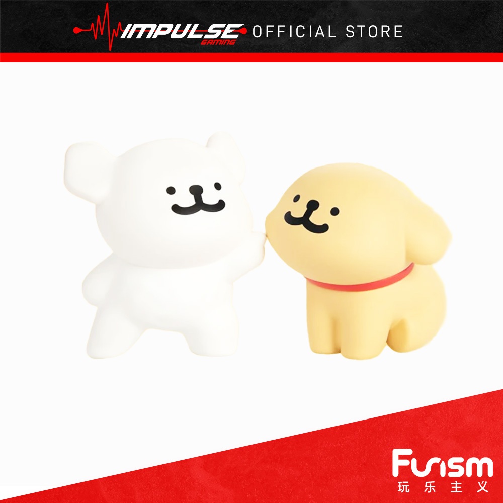 Funism Maltese Happy Snuggling Series [Blind Box / Full Case] 线条狗快乐贴贴系列 ...