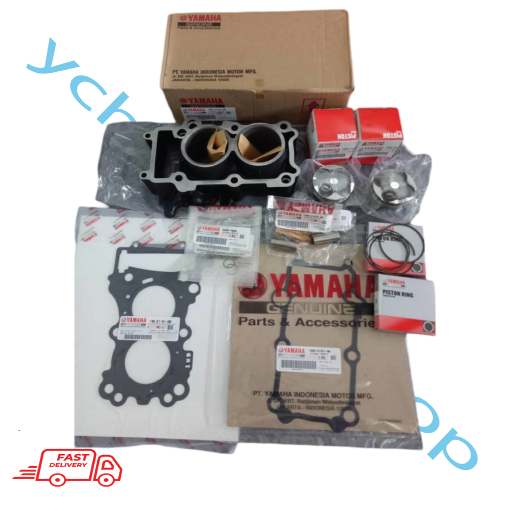 YAMAHA YZF R25 YZF-R25 CYLINDER BLOCK FULL KIT COMPLETE SET PISTON RING ...
