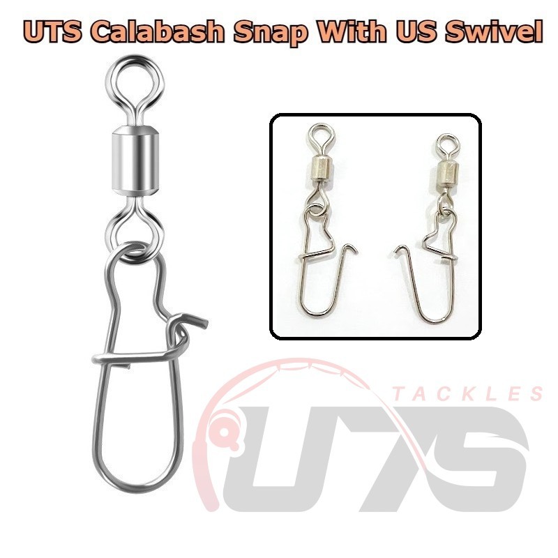 UTS Calabash Snap With US Swivel/Kekili Fishing Lures/Super Heavy Duty ...