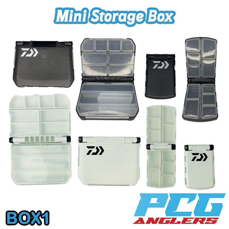 Mini Storage Box Terminal Tackle Fishing Box Lure Case Bekas Aksesori ...