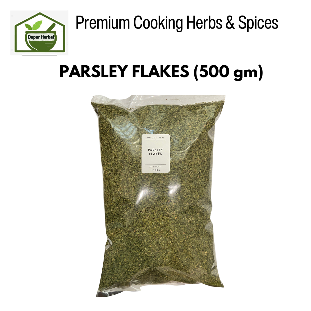 Dapur Herbal Halal Dried Parsley Flakes 500gm | 1000gm (1kg) | Daun ...
