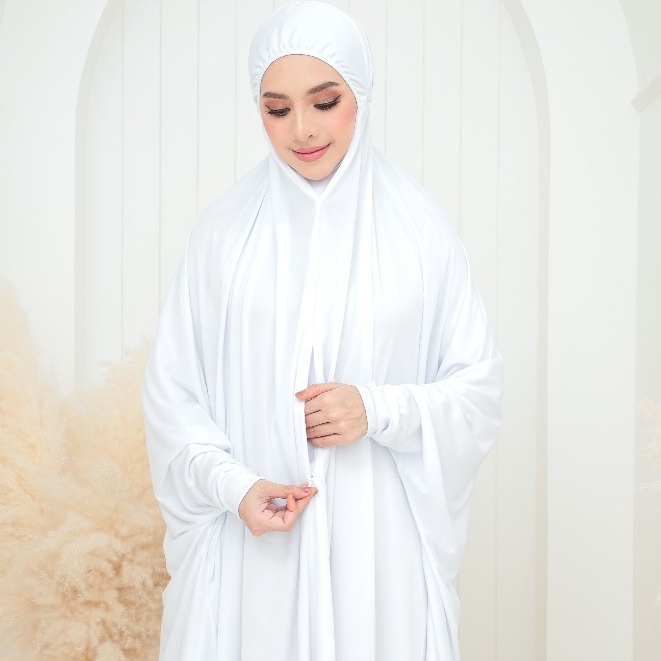 MINI TELEKUNG DENGAN ZIP PLAIN DEWASA /TELEKUNG SOLAT /TELEKUNG ARAFAH ...