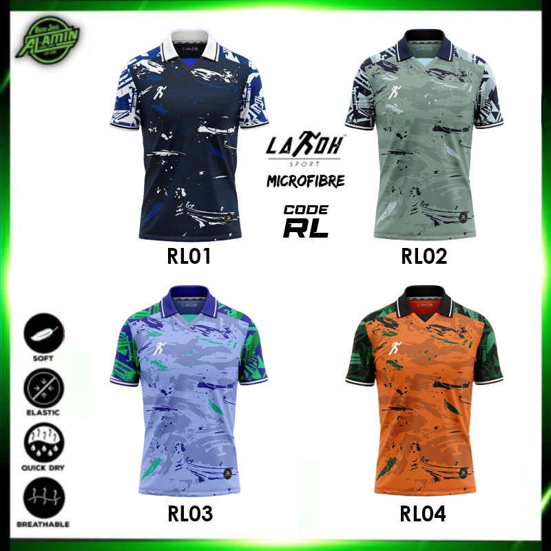 Jersi Lakoh Code RL (Microfibre) | Jersey Futsal sesuai untuk bersukan ...