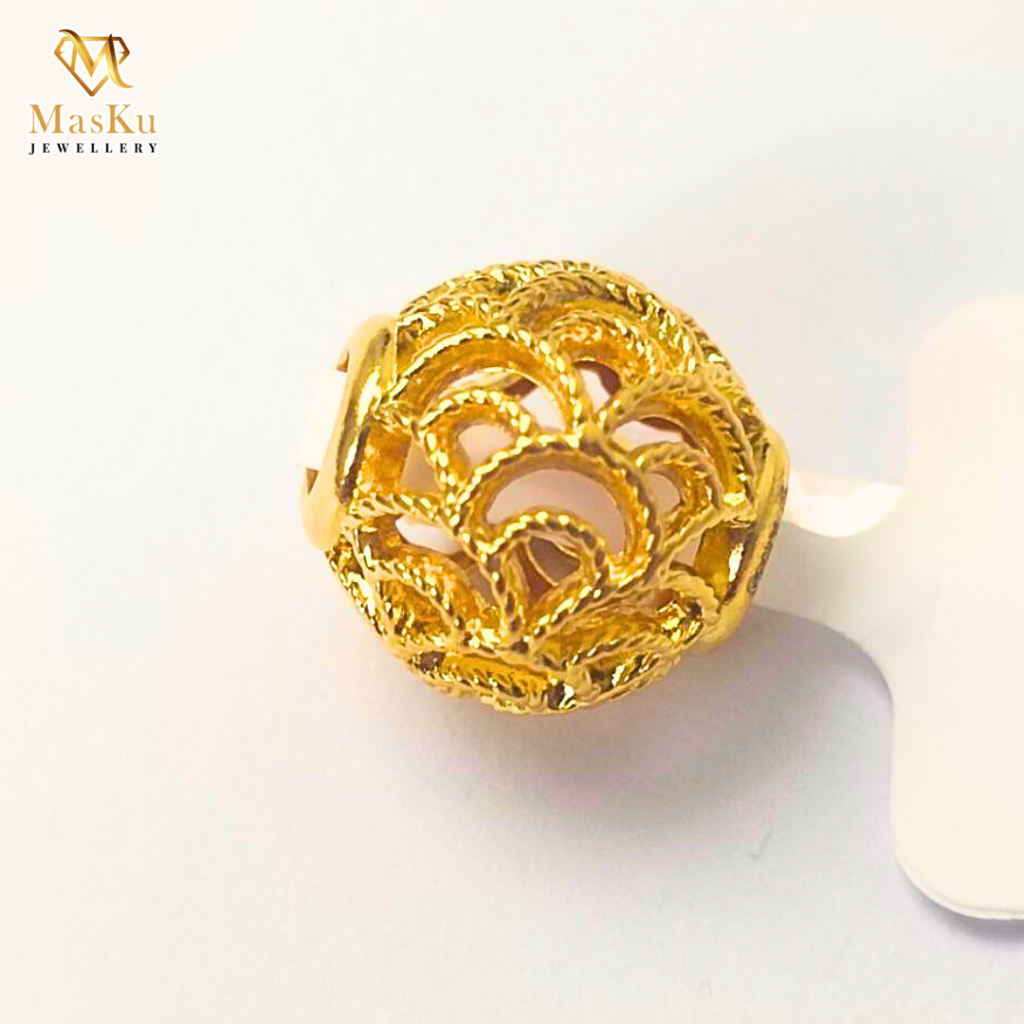 MasKu Jewellery 999 Charm / 999 Charm Bebola Wave MKJH181961 | Shopee ...