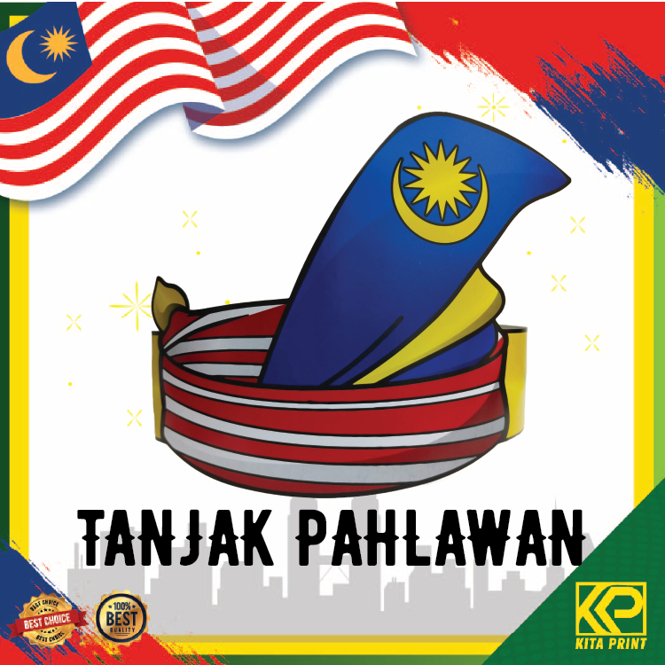 Tanjak Merdeka Kanak2 Design 2024 / Tanjak Budak/ Tanjak Merdeka ...