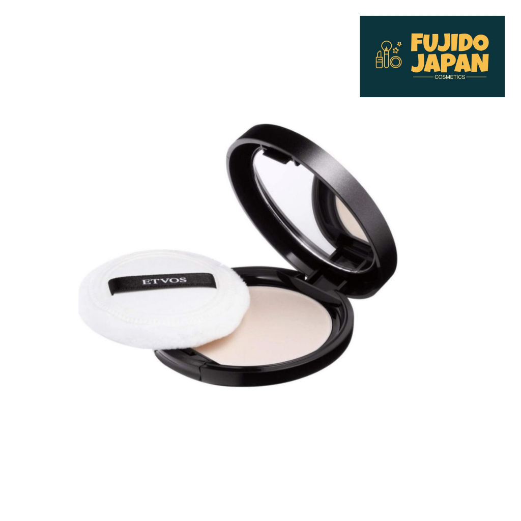 【Shipping from Japan】 ETVOS Mineral Silky Veil 7g SPF20 PA++ (With Case and puff ) | Shopee Malaysia