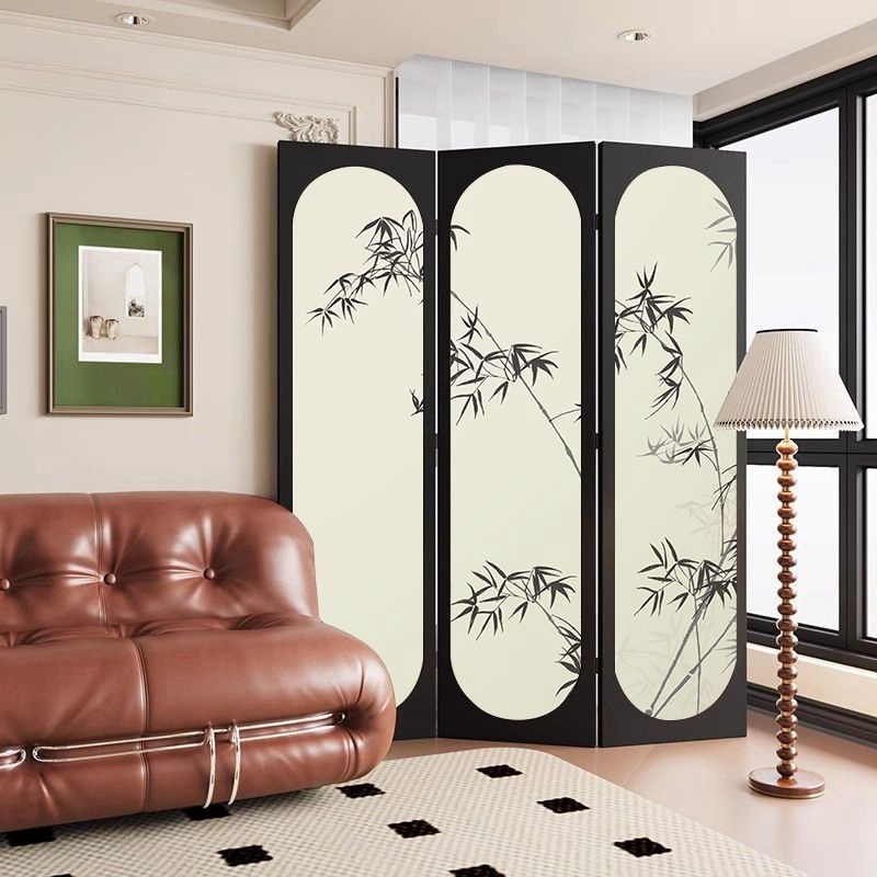 French partition screen home screen partition living room folding ...
