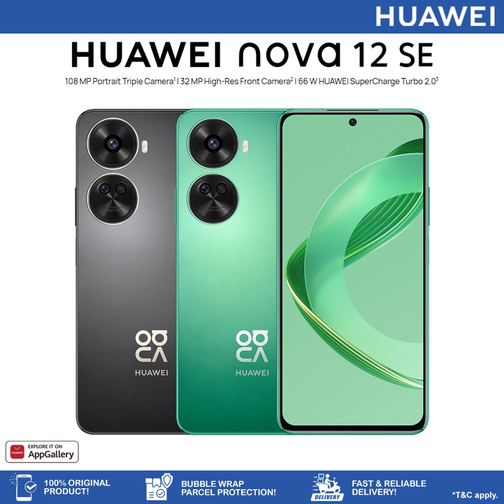 HUAWEI Nova 12 series | 12 12i 12se | ORIGINAL NEW MY SET & WARRANTY | READY STOCK | Shopee Malaysia