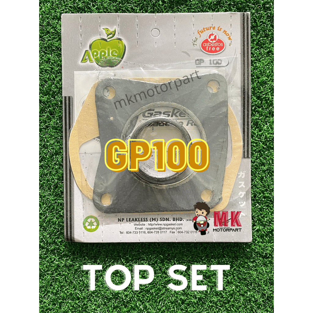 TOP SET Suzuki GP100 🍎 Apple Gasket GP 100 [ 1 SET ] | Shopee Malaysia