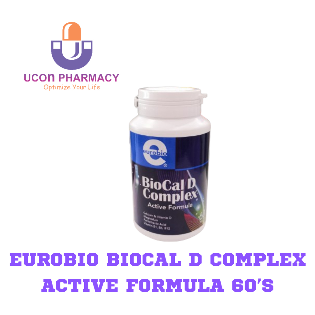 EUROBIO BIOCAL D COMPLEX TABLET (60'S) | Shopee Malaysia