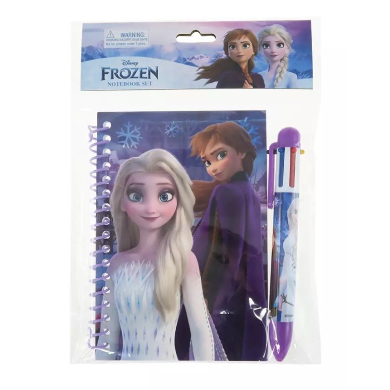 Disney Frozen Note Book With Multicolor Pen / School Note Book / Cute ...