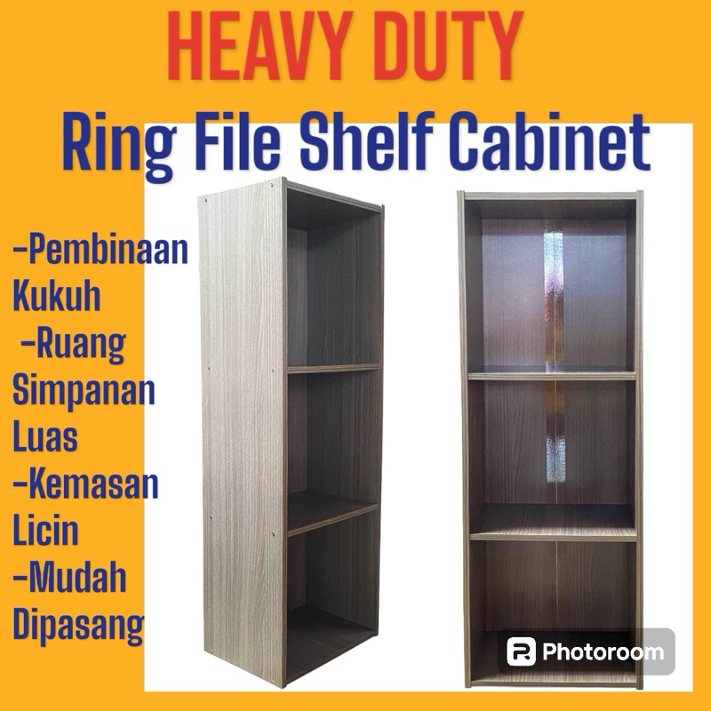 Heavy-Duty Chipboard File Shelf/OfficeMax Ring File Cabinet/Kabinet Rak ...
