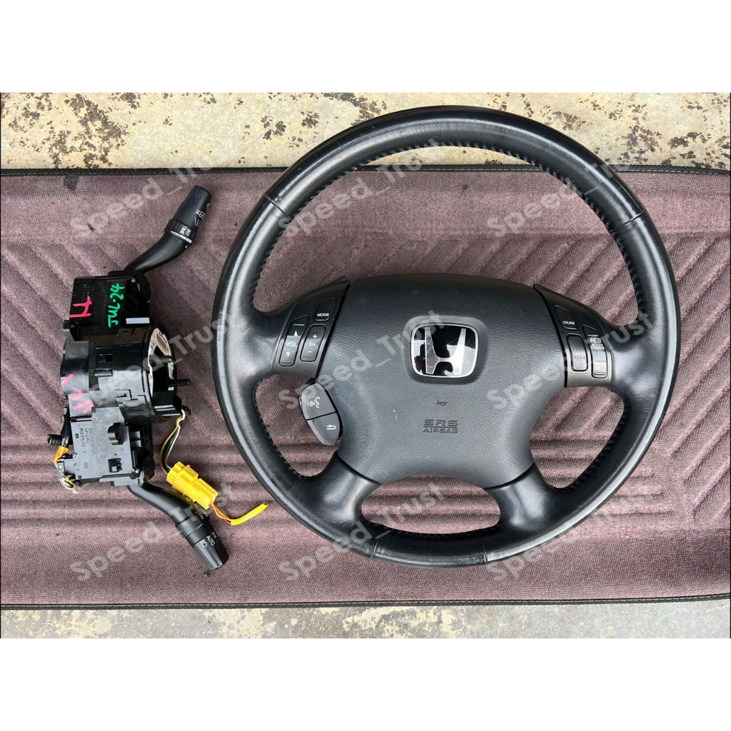 JDM Original Used Steering Black Audio Function Control Button Clock ...