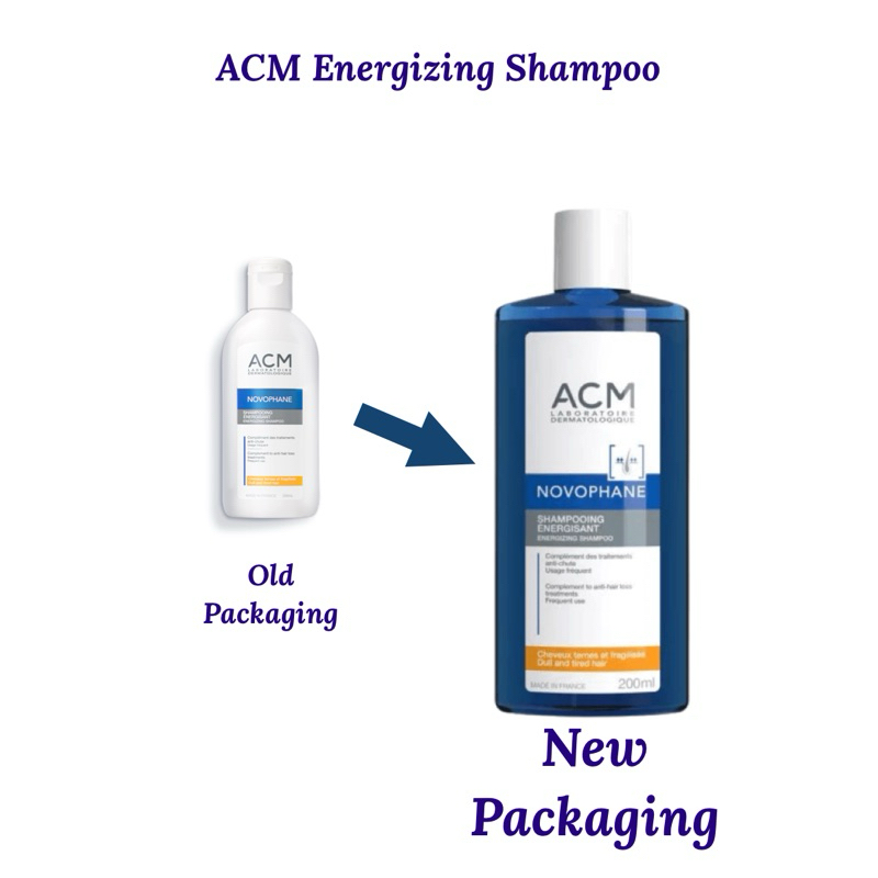 ACM Laboratoire Dermatologique Novophane Energisant Shampoo - 200ml ...