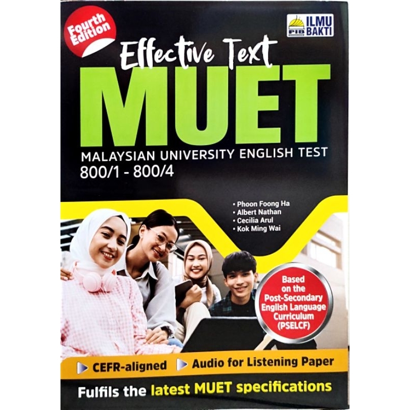 2024 PIB EFFECTIVE TEXT MUET FOURTH EDITION MALAYSIAN UNIVERSITY ...