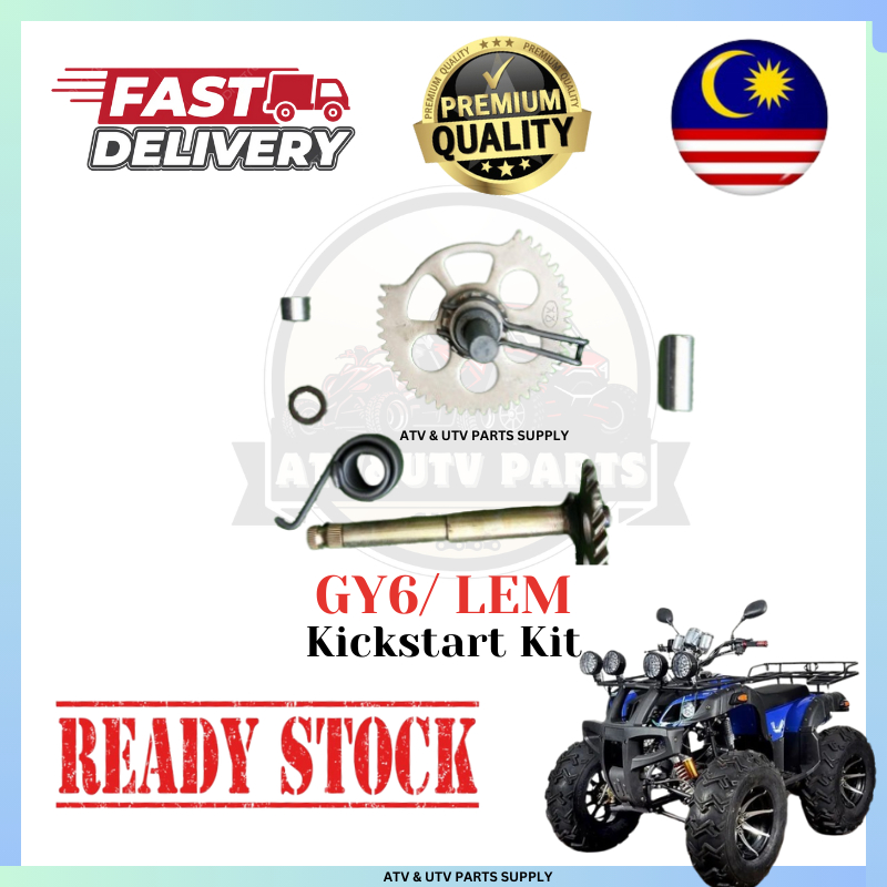 ATV Kickstart Repair Kit GY6/LEM 150cc, 200cc 🔥 LOCAL READY STOCK 🔥 ...
