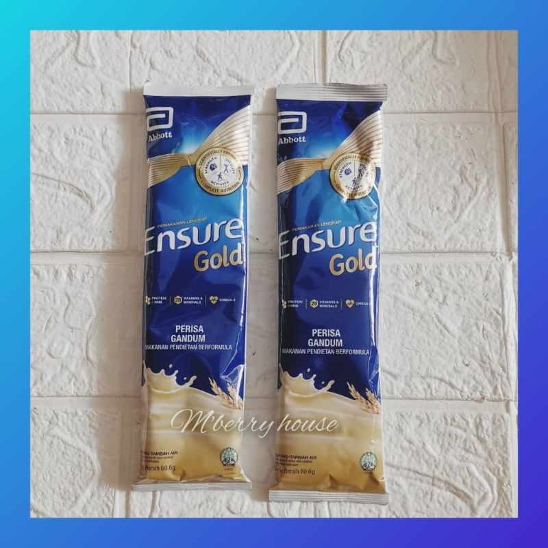 Ensure Gold Sachet 60.6g (Wheat & Vanilla) exp:11/2024 | Shopee Malaysia