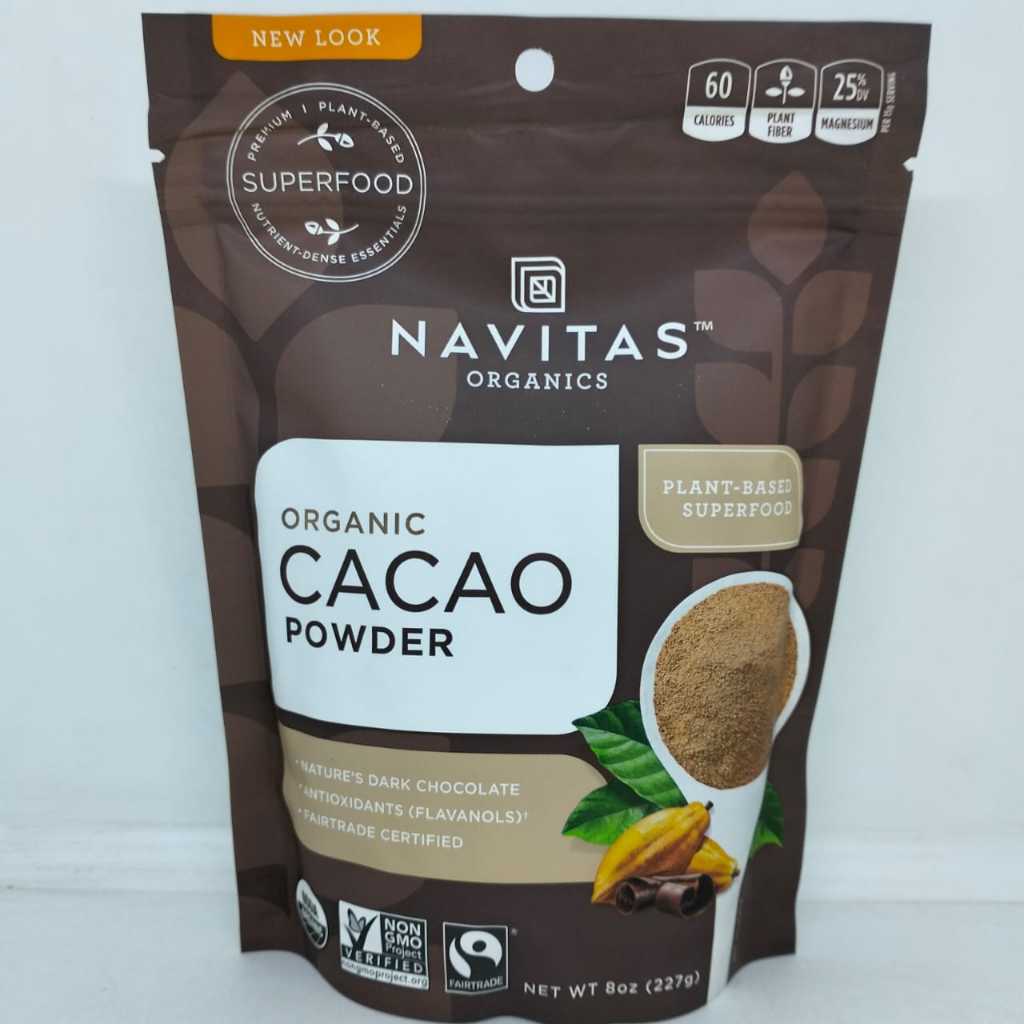 NAVITAS ORGANICS-CACAO POWDER*ORGANIC 8 OZ(227g) | Shopee Malaysia