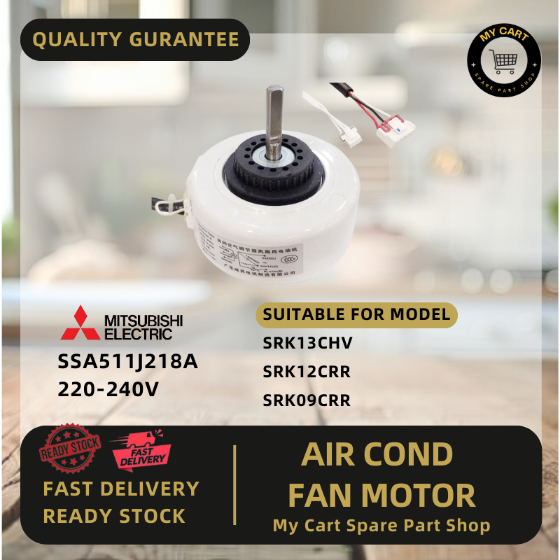 【READY STOCK】MITSUBISHI Air Cond Fan Motor Cooling Fan Condenser/Kipas ...