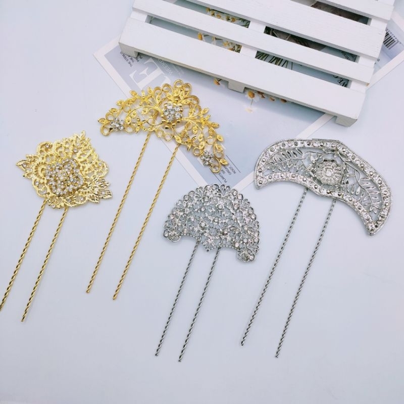 Traditional Cucuk Sanggul Sanggul Lintang Cucuk Cekak | Shopee Malaysia