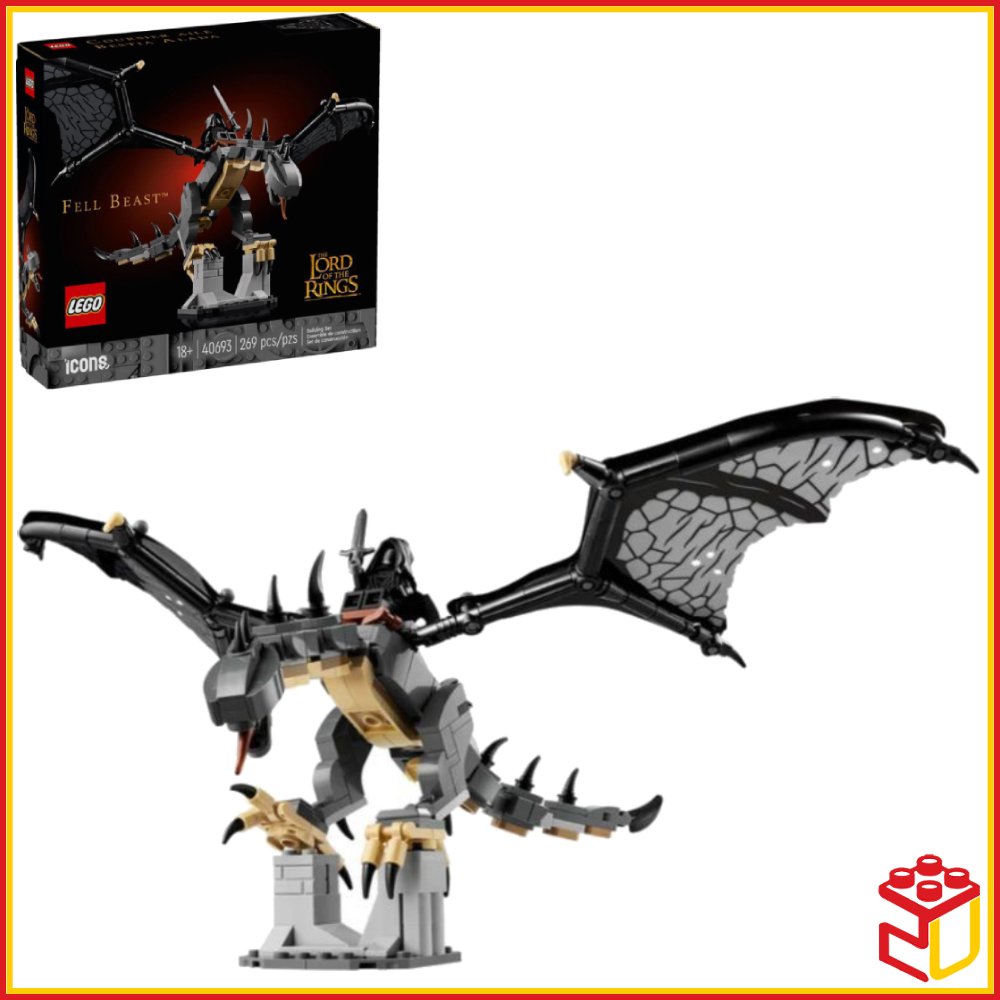 (Ready Stock) 40693 Lego Lord of the Rings Fell Beast Building Toy (269 ...