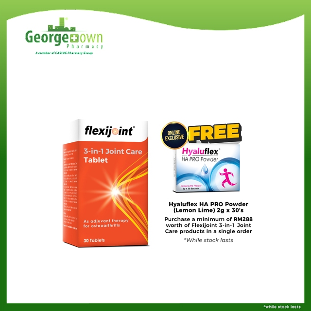 FLEXIJOINT 3 IN 1 JOINT CARE TAB 30S | Shopee Malaysia