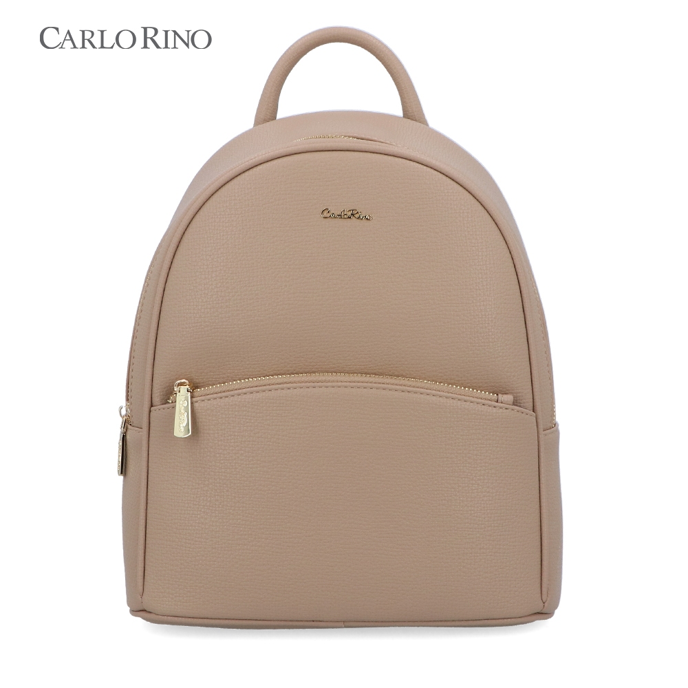 Carlo Rino Medium Beige Urban Adventure Backpack | Shopee Malaysia