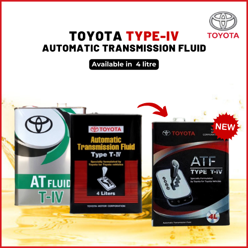 Toyota ATF T-IV (4L) Minyak Gearbox Auto T-IV -Harrier / Wish / Altis ...