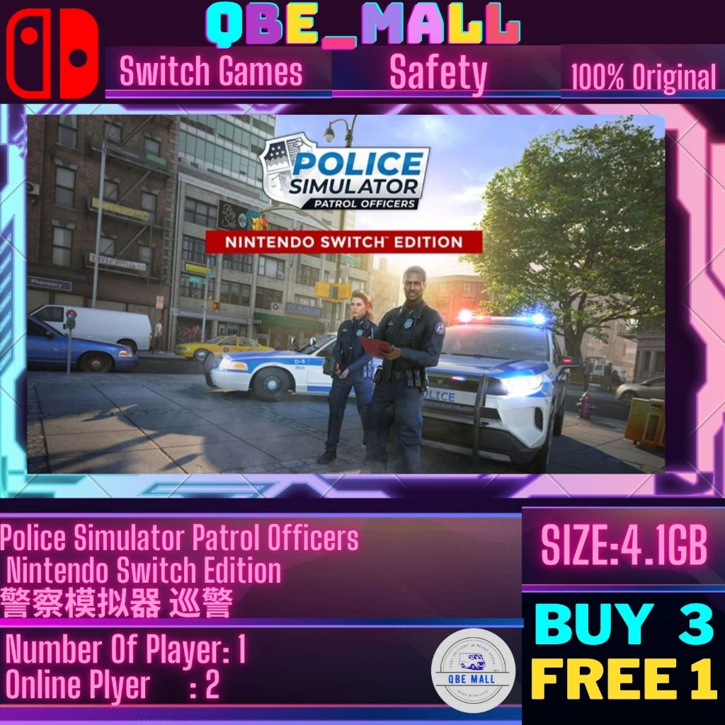 Police Simulator Patrol Officers Nintendo Switch Edition 警察模拟器 巡警 ...
